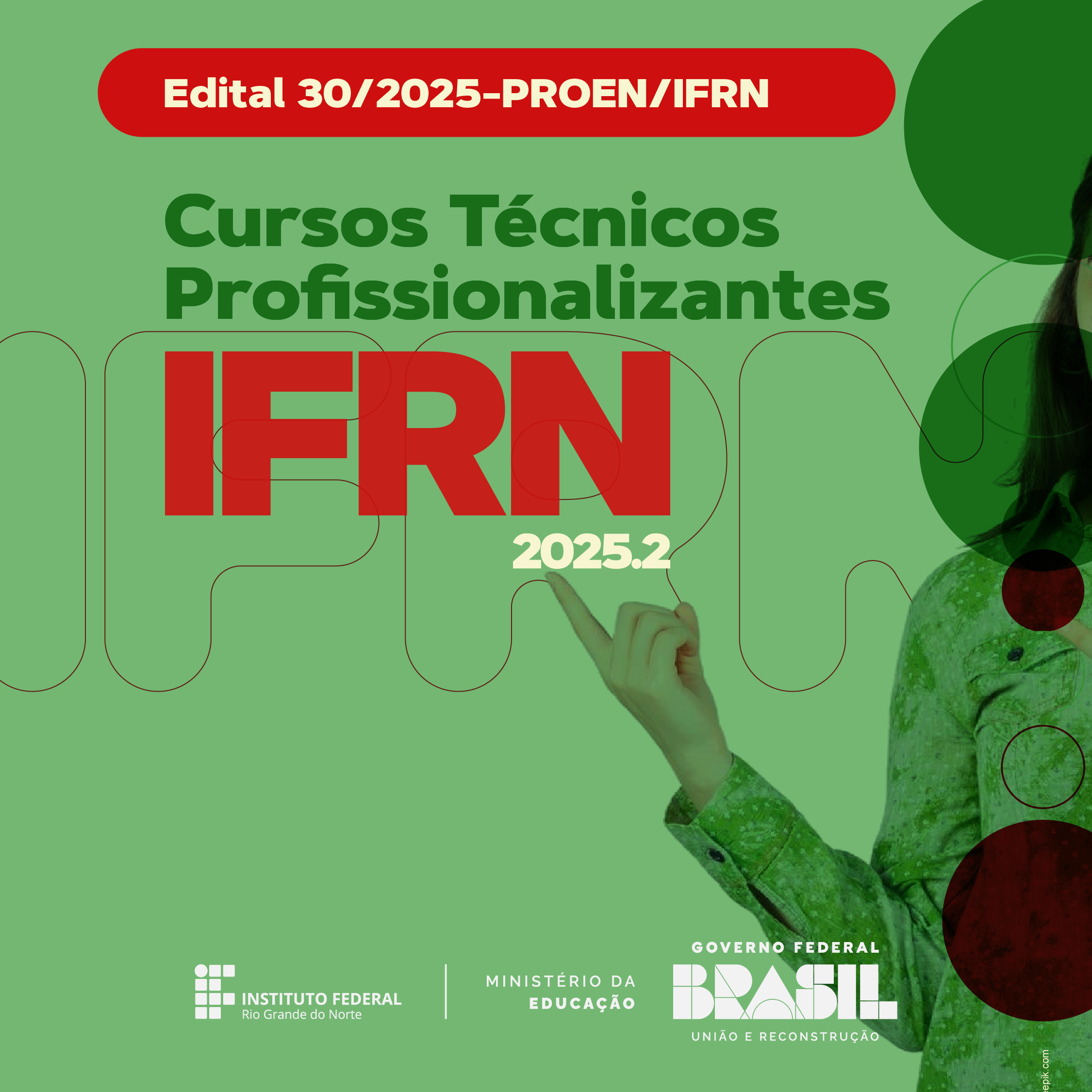 Abertas inscrições para cursos técnicos subsequentes — IFRN